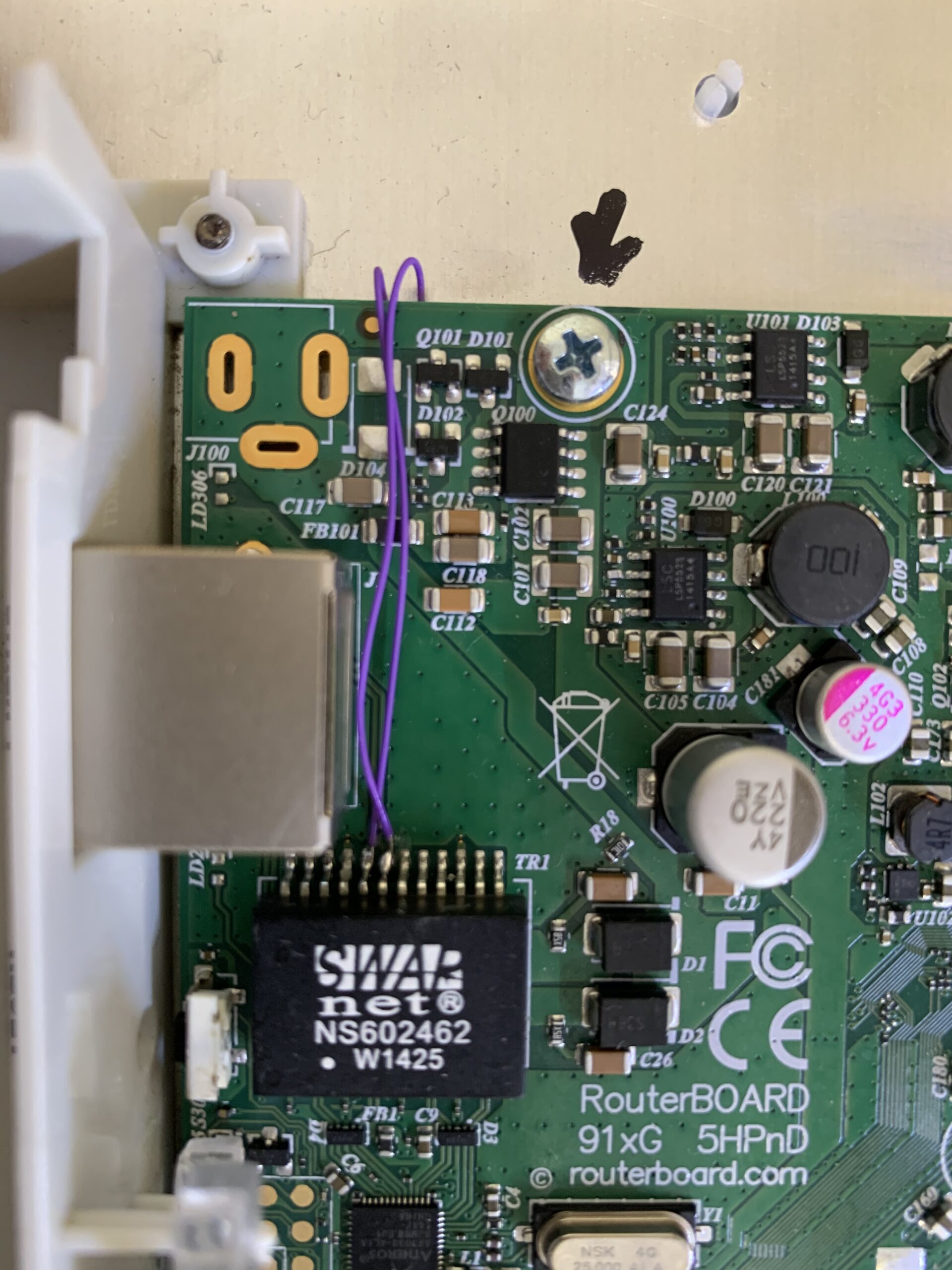 Reparar Mikrotik QRT 5 - Sergio Bejarano